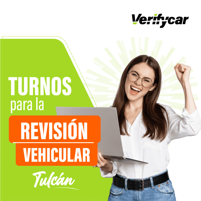 Turnos y agendamiento para revisión y matriculación en Verifycar Tulcán
